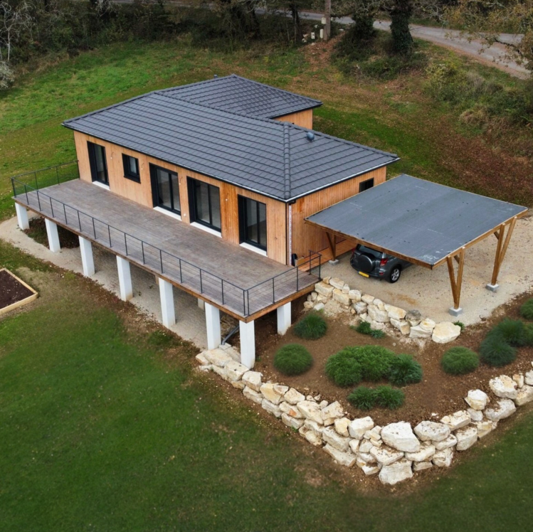 Construisez votre maison ossature bois avec Maisons Naturéa